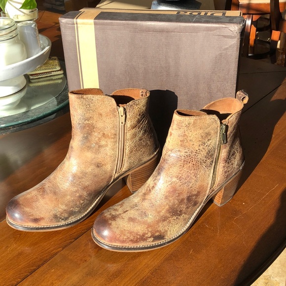 Diba | Shoes | Diba Distressed Leather Boot | Poshmark